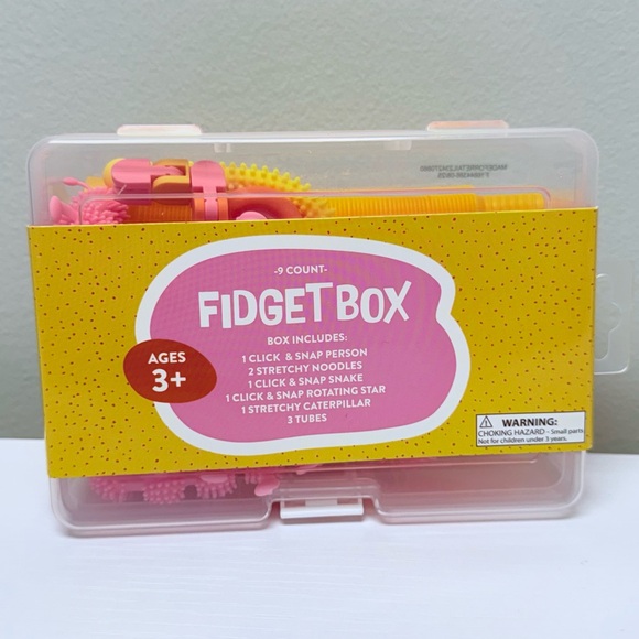 Target | Toys | New 9 Piece Pink Fidget Box From Target Bullseyes ...